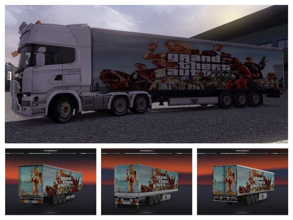 Gta 5 Trailers For Trucks