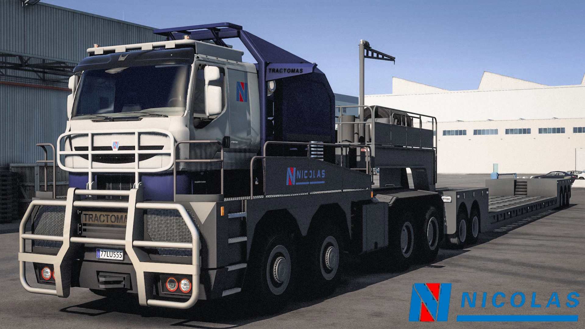 Nicolas Tractomas Tr 8x8 Nicolas Tractomas TR 8×8 D75 '2013–pr.